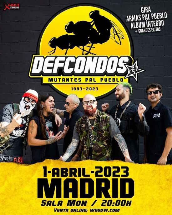 Def Con Dos, su gira 30 aniversario llega a Madrid – MetalBizarre.com
